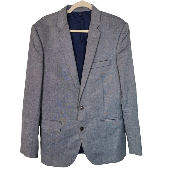 J. Crew | Suits & Blazers | J Crew Mens 4l Gray Long Sleeves Lined ...